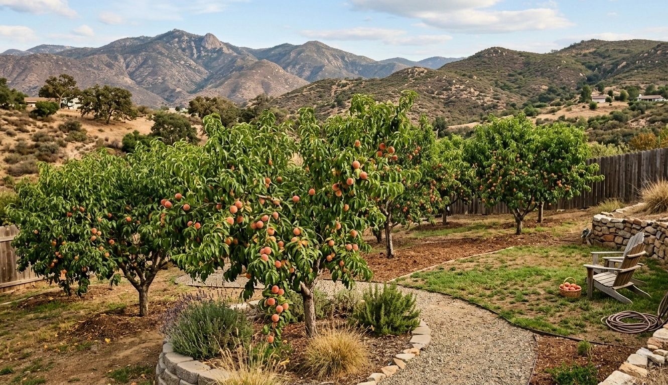 The Autumn Flame Peach Tree: Smartest Selection for Alpine, CA
