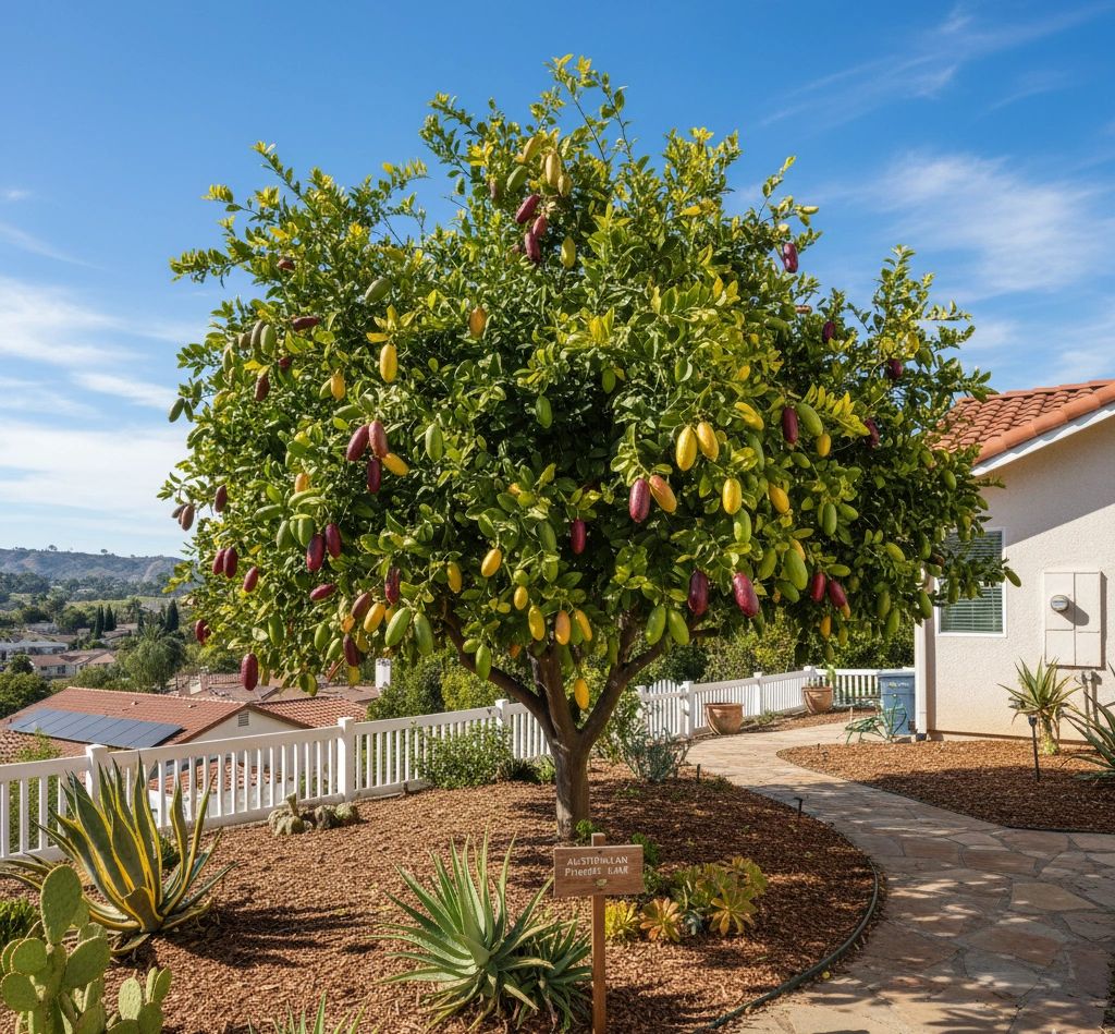 Australian Finger Lime: The Zesty Jewel of Linda Vista, San Diego