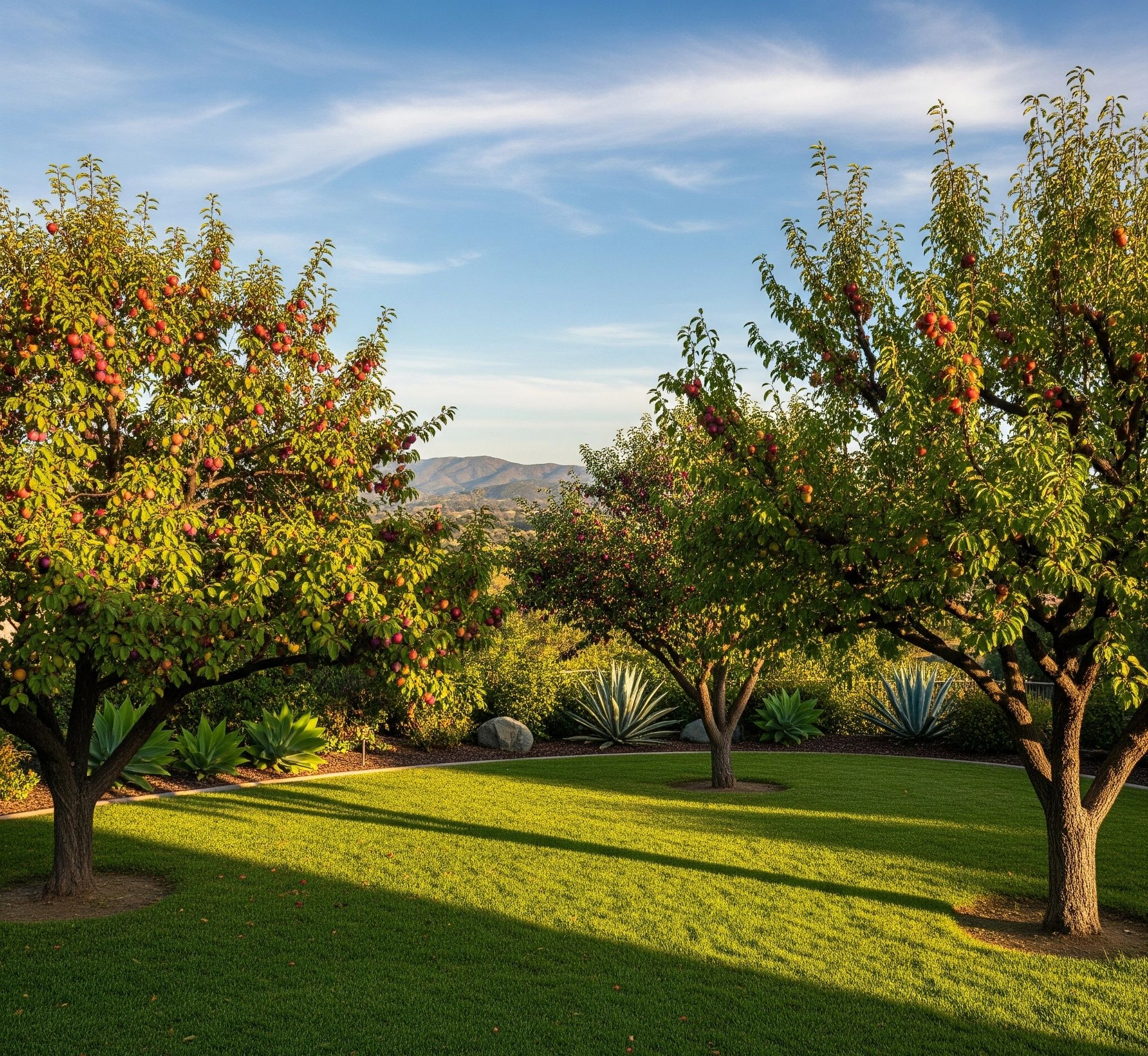 The Dapple Dandy Pluot Tree Thrives in Rancho Bernardo, CA
