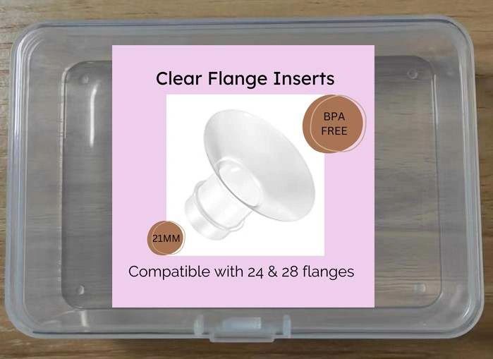 Clear Silicone Flange Inserts