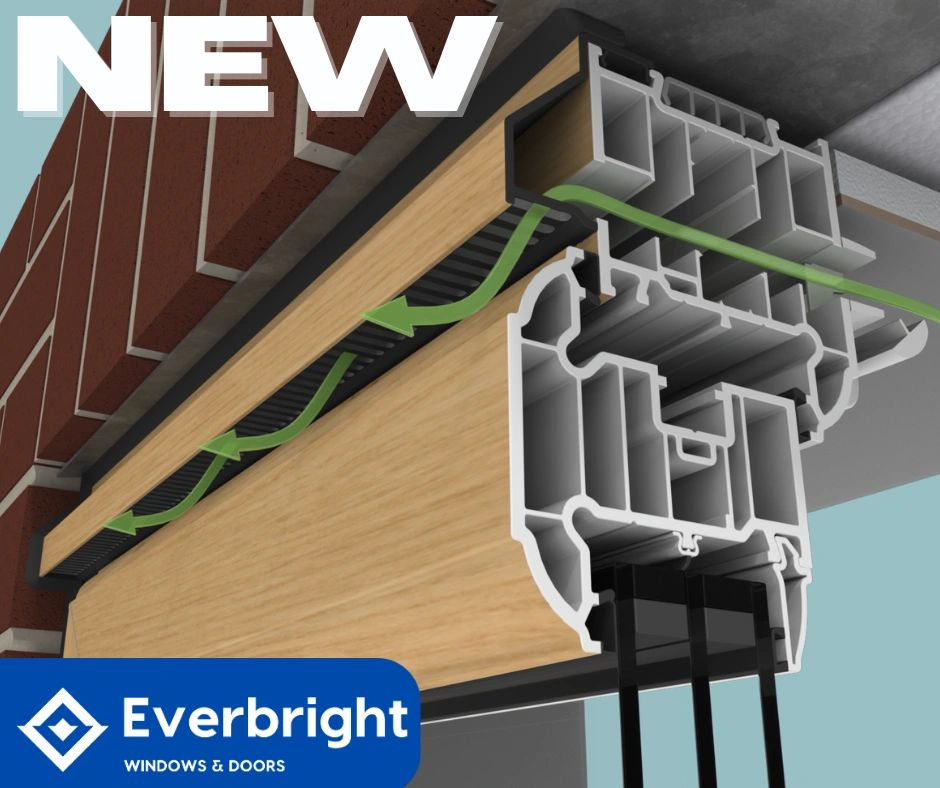 NEW - VENTED DRIP HEAD FOR uPVC WINDOWS & DOORS