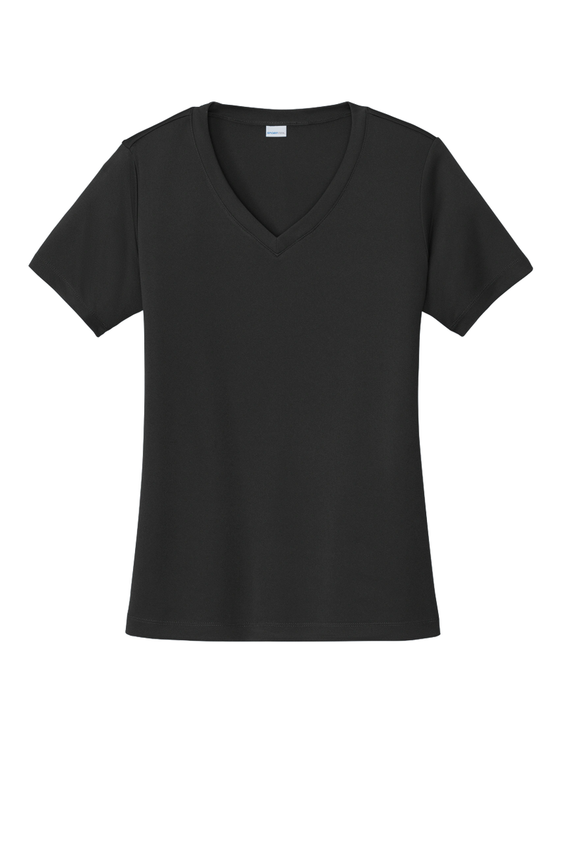LST353 - Sport-Tek® Women's PosiCharge® Competitor™ V-Neck Tee - ATRIUM