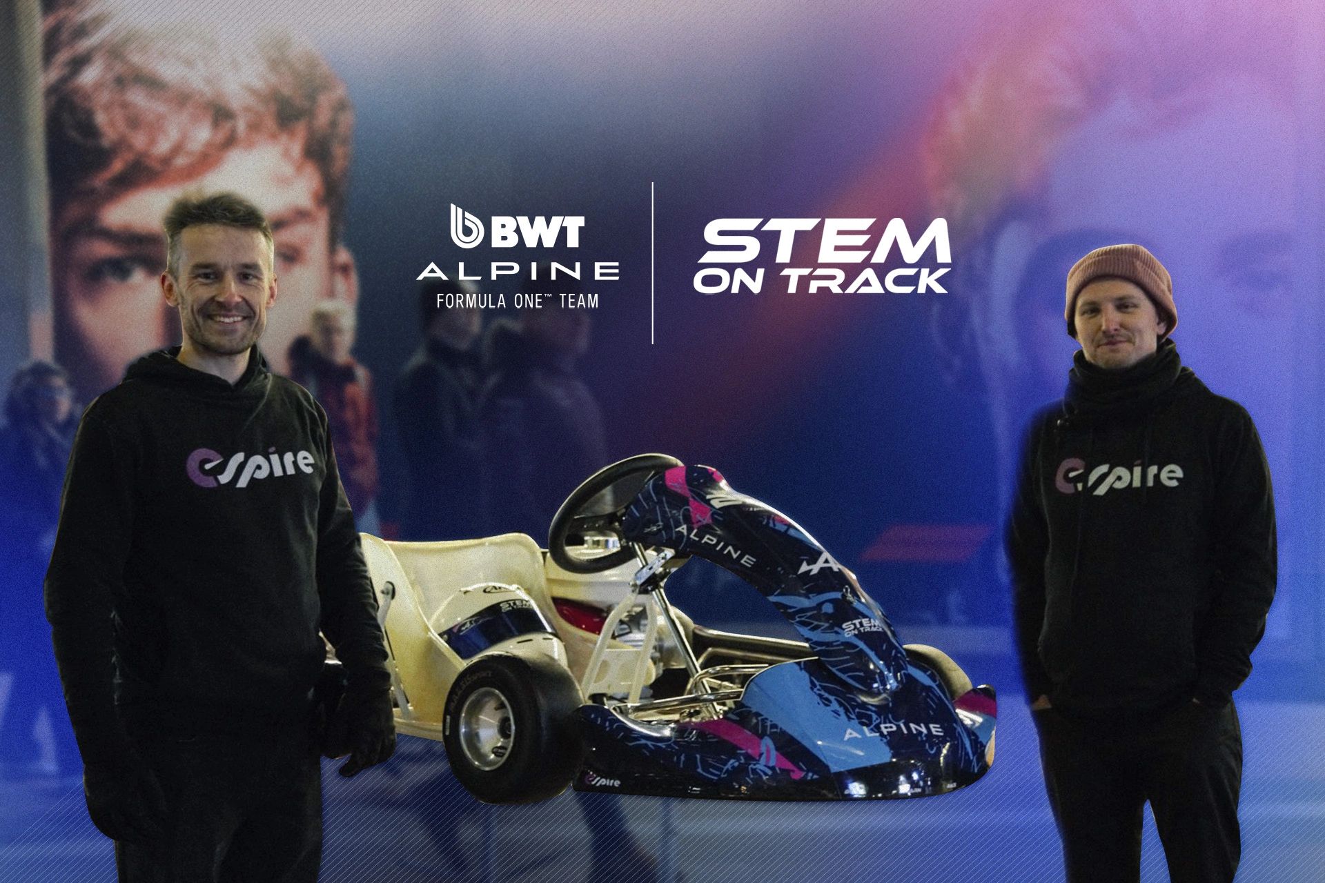 BWT Alpine F1 Team joins STEM on Track as National Partner