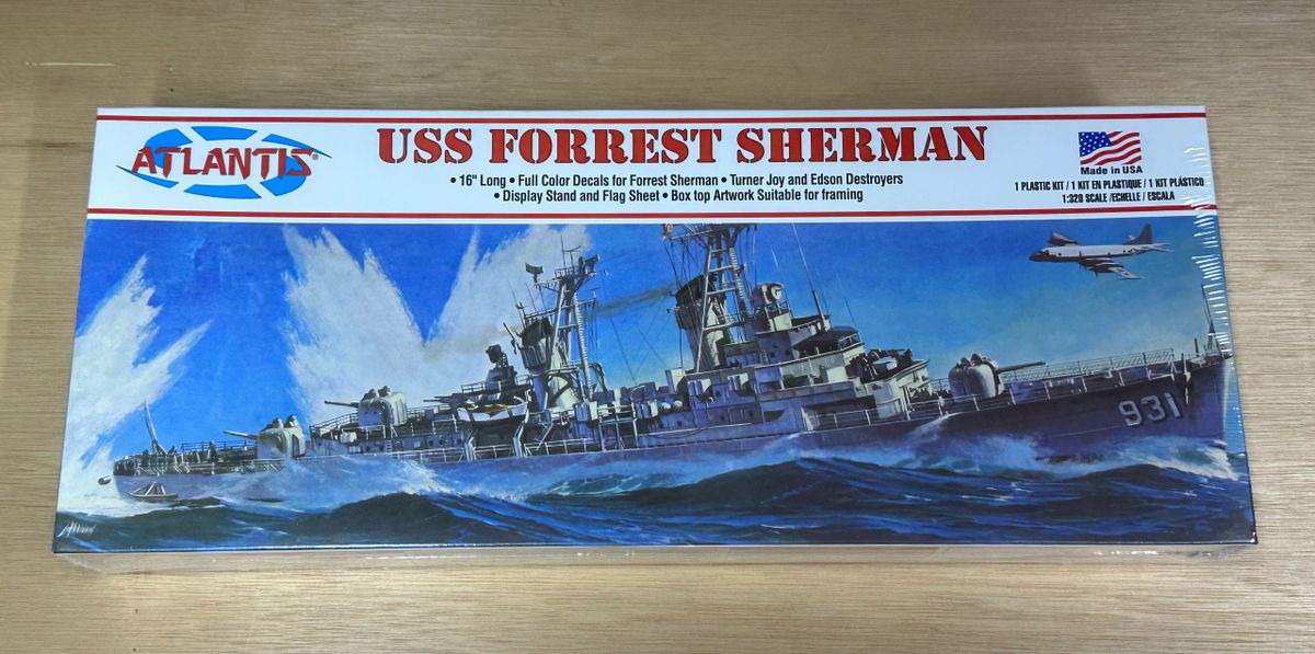 ATLANTIS USS FOREST SHERMAN DESTROYER