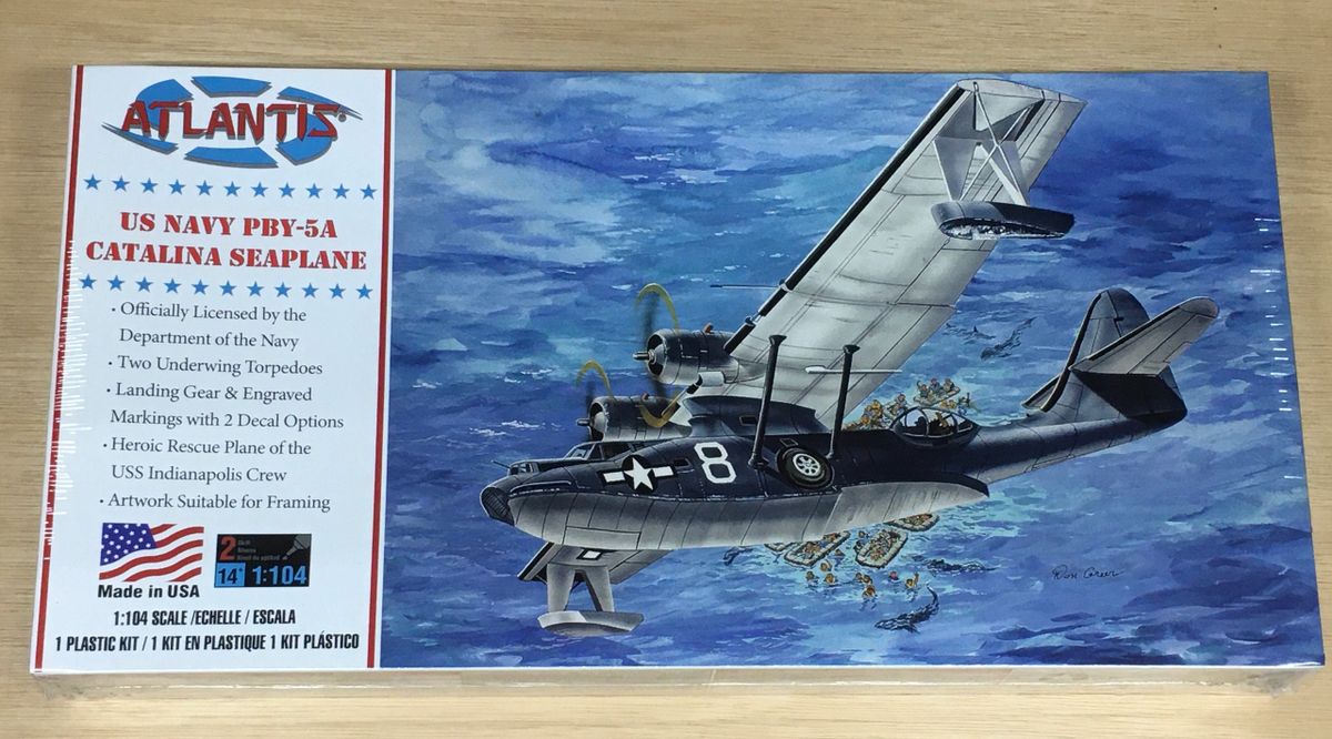 ATLANTIS PBY-5A CATALINA U.S NAVY SEAPLANE