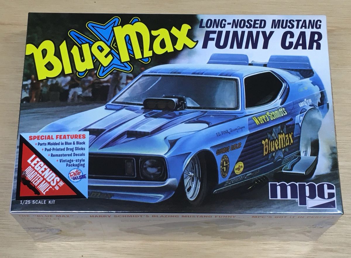 MPC "BLUE MAX" LONG NOSE MUSTANG FUNNY CAR