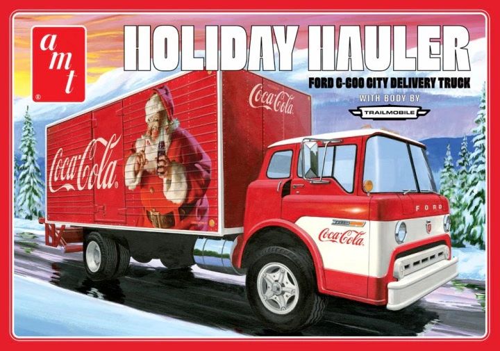 AMT FORD C-600 CITY DELIVERY TRUCK "HOLIDAY HAULER" EDITION