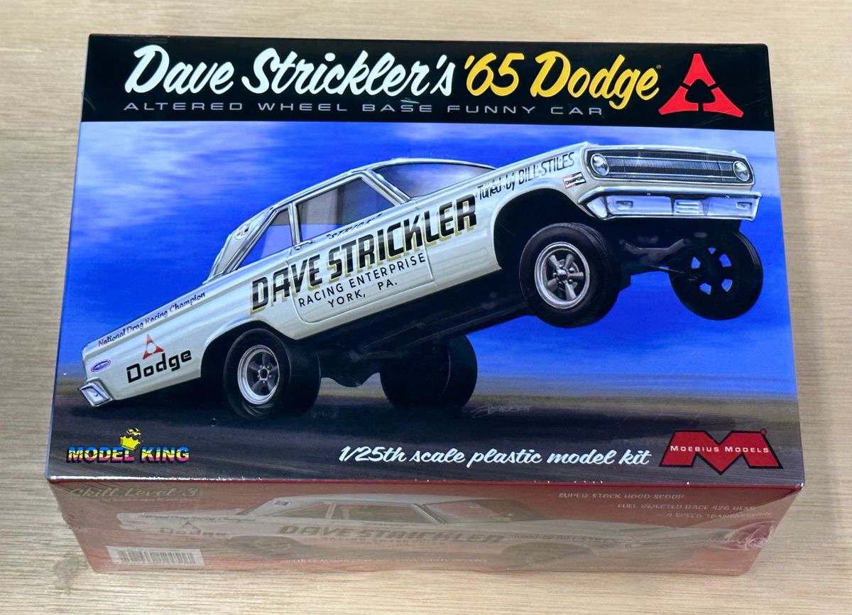 MOEBIUS M/K DAVE STRICKLER'S 1965 DODGE ALTERED WHEEL BASE F/C