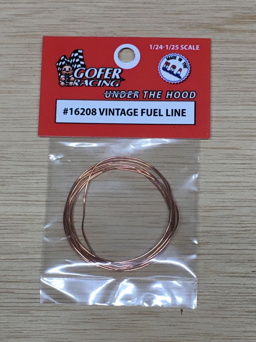 GOFER RACING VINTAGE COPPER FUEL LINE