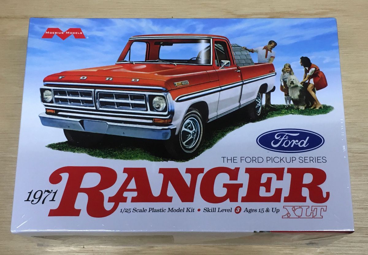 MOEBIUS 1971 FORD RANGER XLT PICKUP TRUCK
