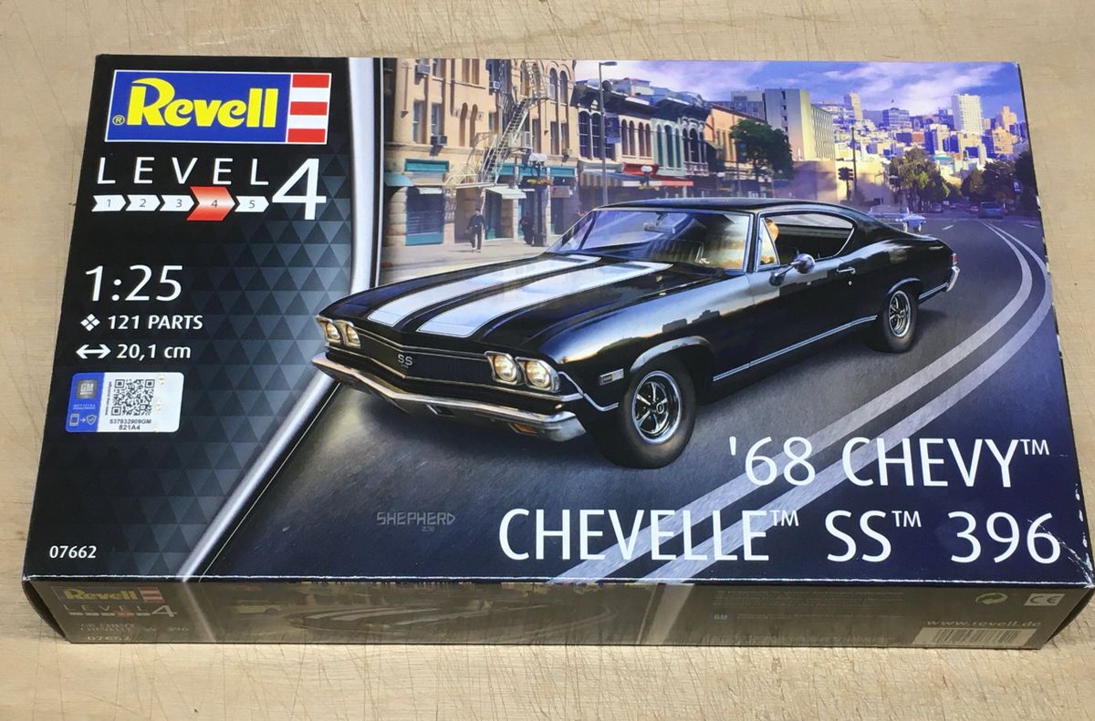 REVELL GERMANY - 1968 CHEVY CHEVELLE SS 396