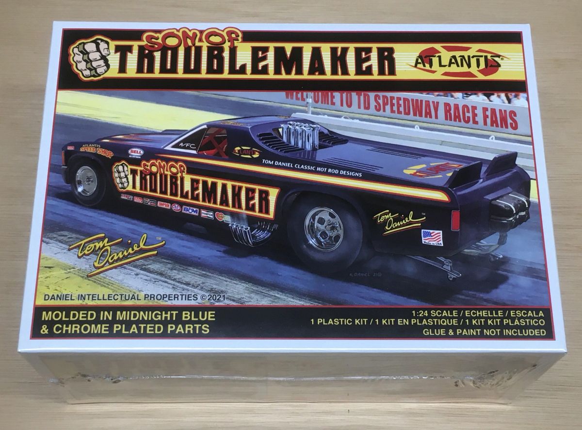 ATLANTIS - SON OF TROUBLEMAKER CHEVY EL CAMINO FUNNY CAR