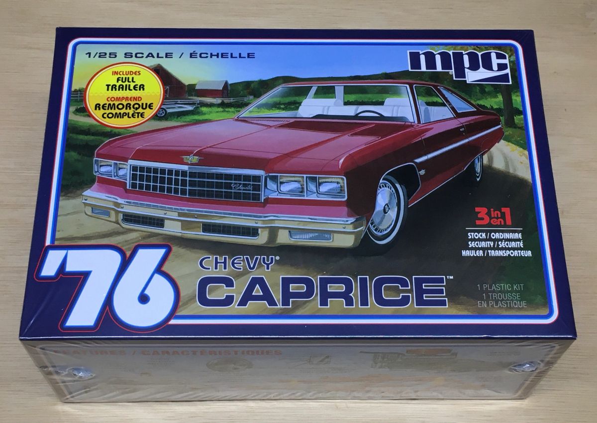 MPC 1976 CHEVY CAPRICE with TRAILER