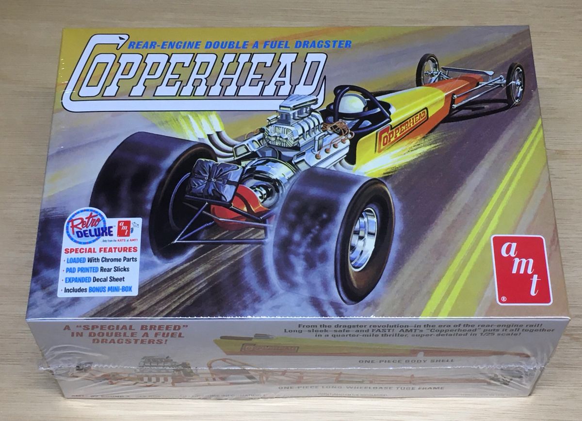 AMT COPPERHEAD REAR ENGINE DRAGSTER