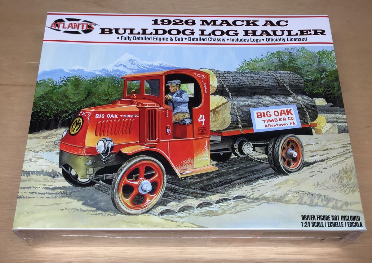 ATLANTIS - 1926 MACK AC BULLDOG LOG TRUCK
