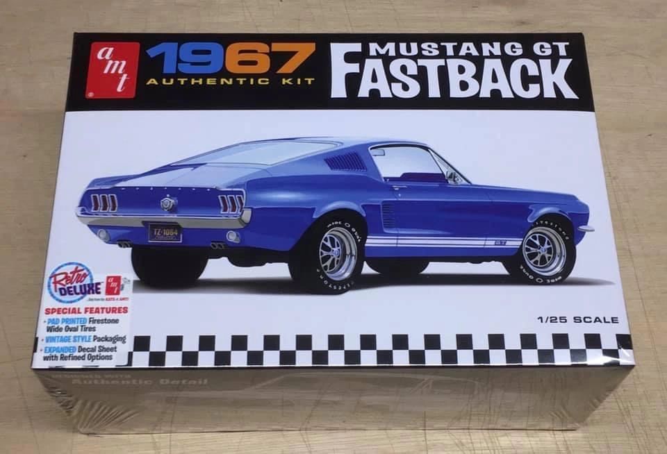AMT 1967 FORD MUSTANG GT FASTBACK
