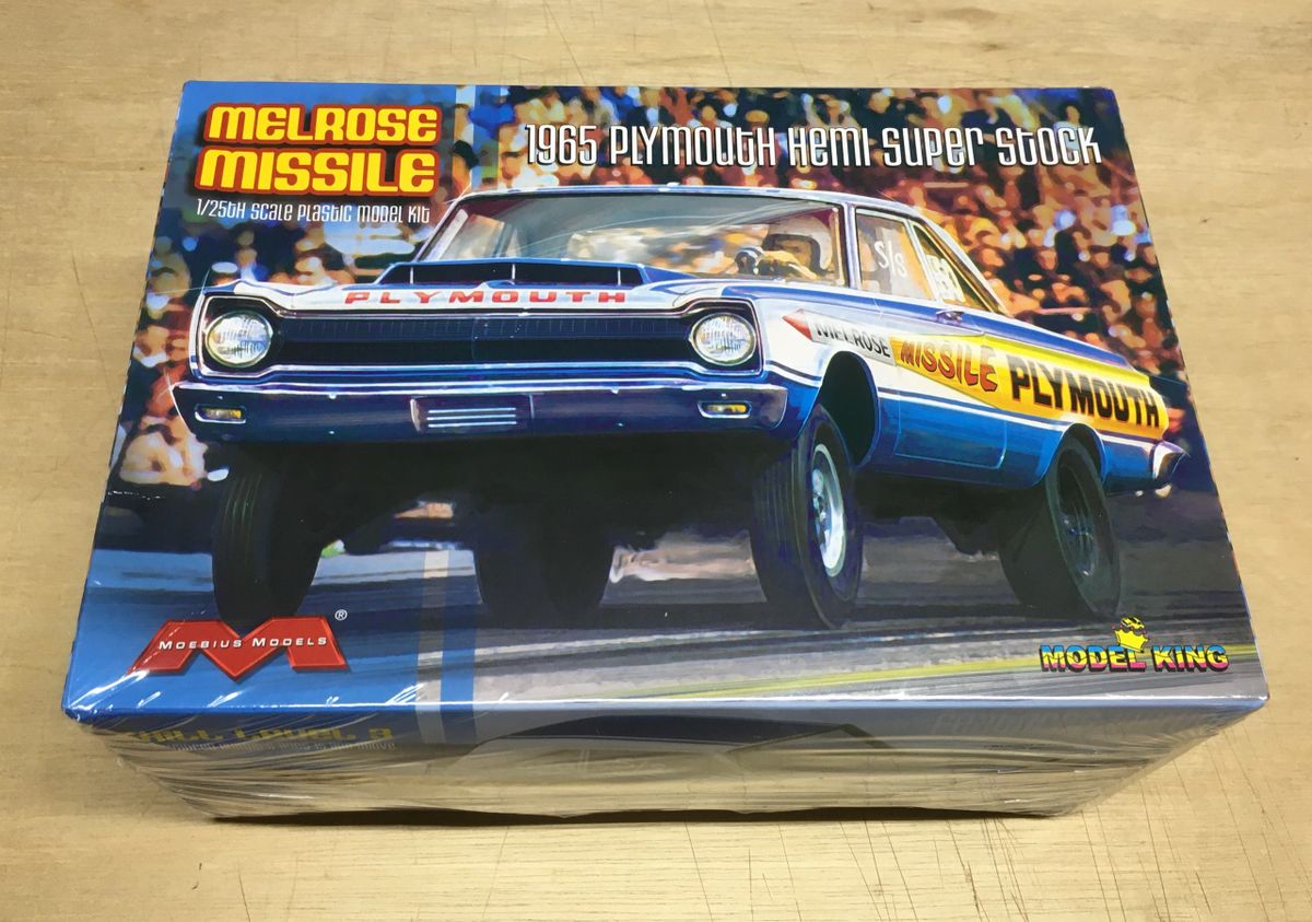 MOEBIUS - MK - 1965 PLYMOUTH HEMI SUPER STOCK "MELROSE MISSILE"