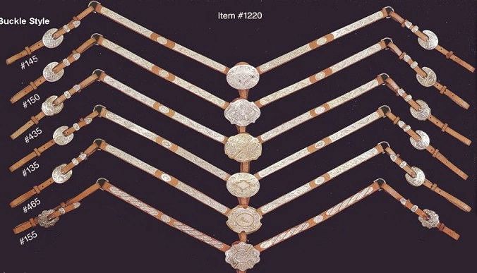 1220 San Simeon Breast Collar by Dale Chavez