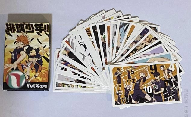 HAIKYUU trading cards set! (Lomo cards)