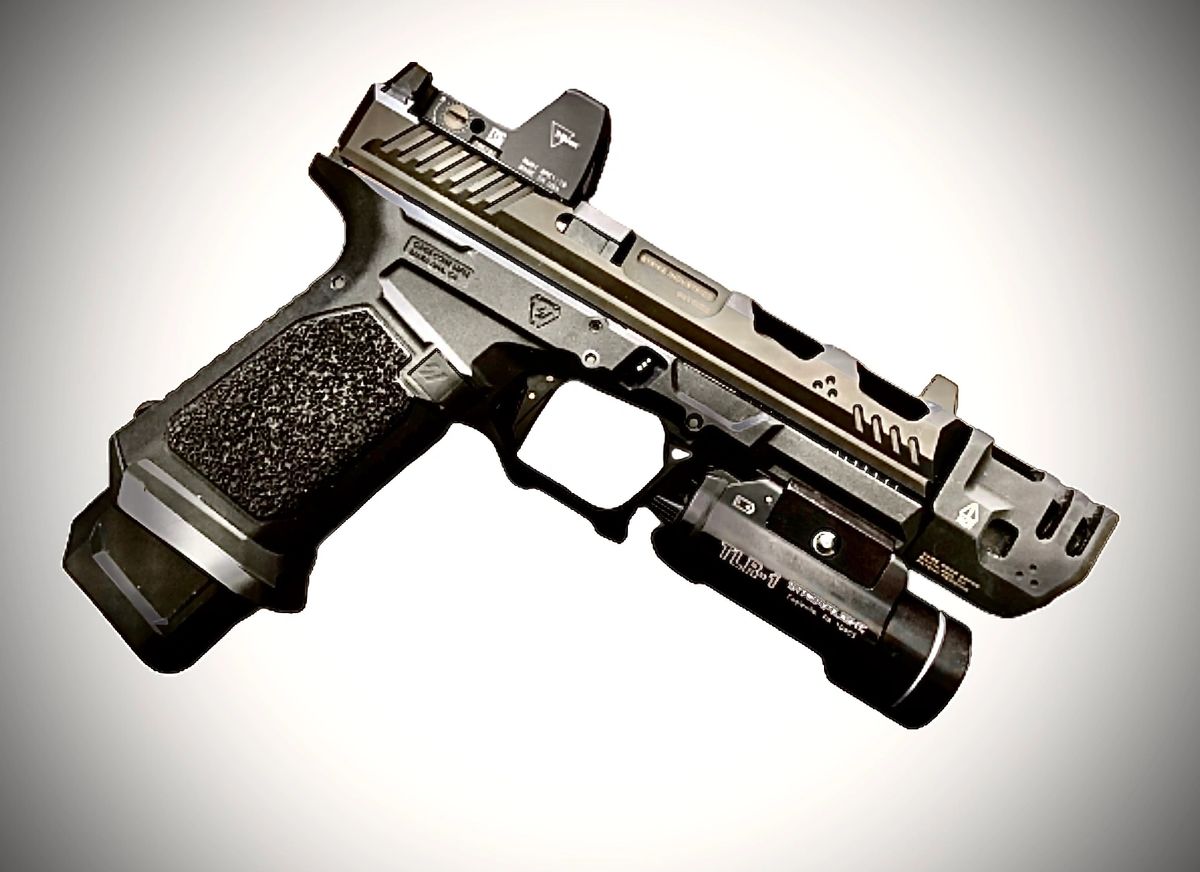 Strike 80 Holster ELITE Custom (MDC Mass Driver Comp) Light Bearing