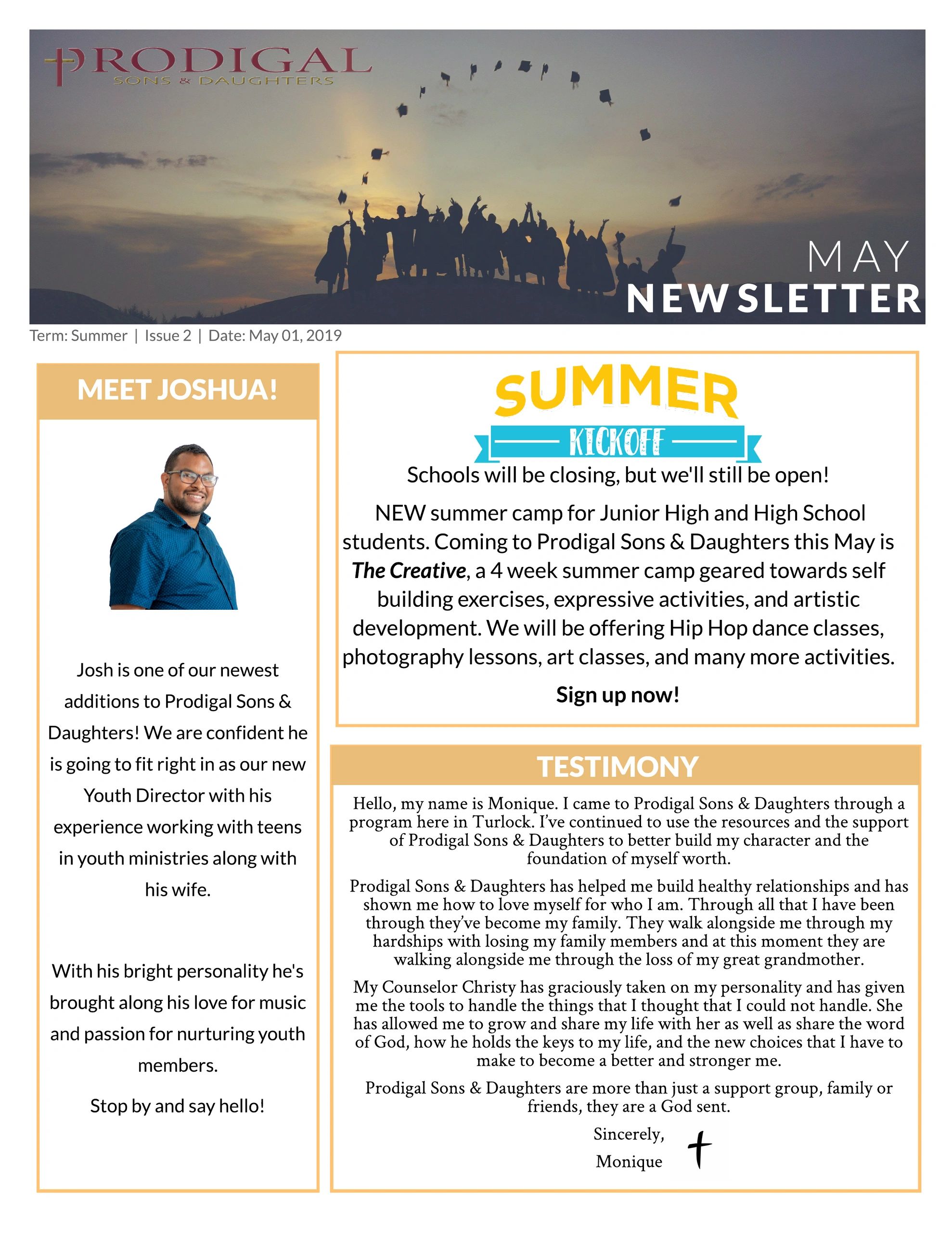 May Newsletter