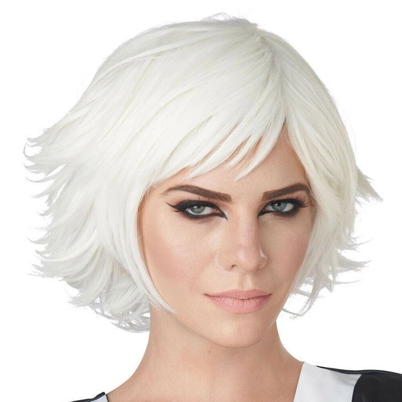 Anime Feathered Cosplay Wig