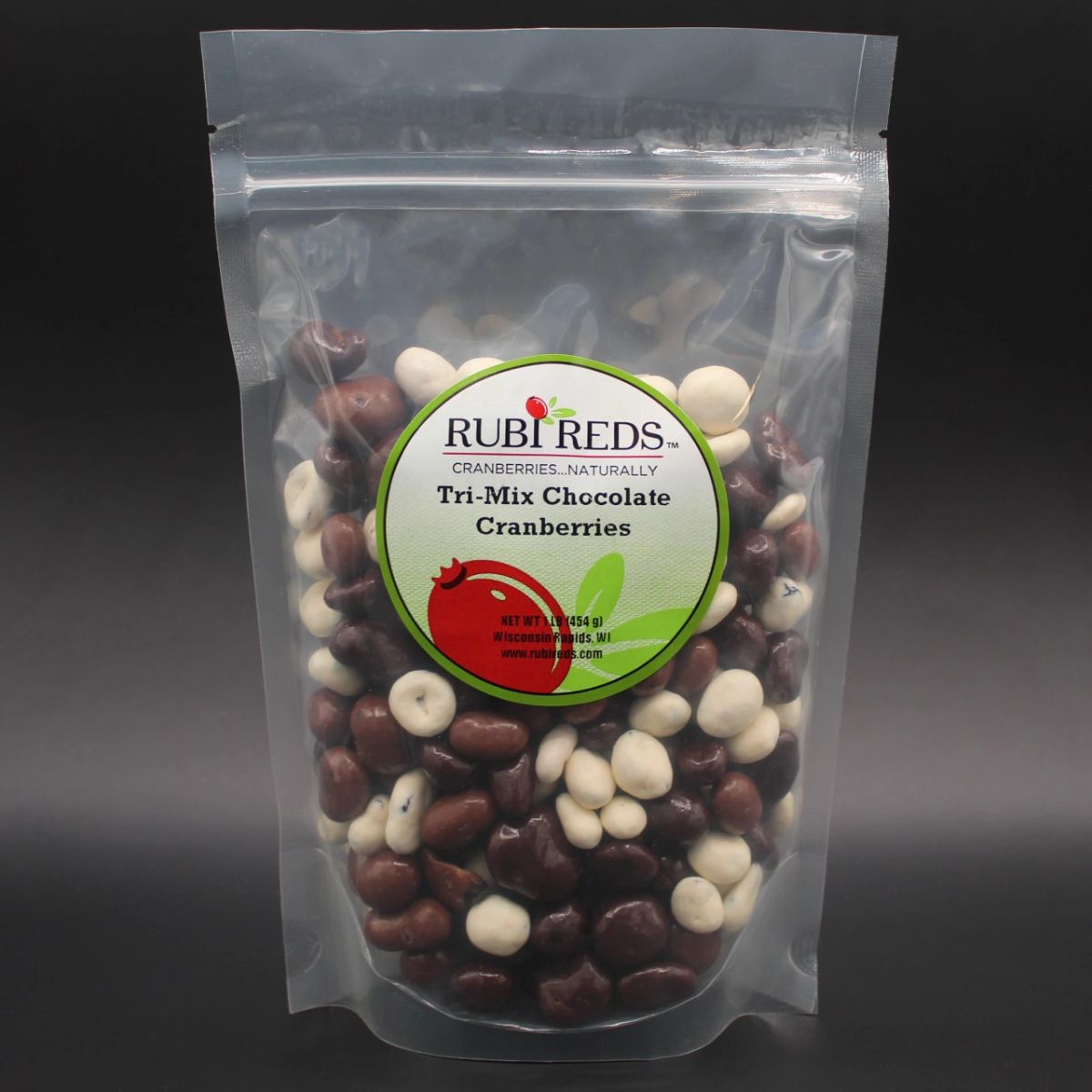 Item I: Tri-Mix Chocolate Covered Cranberries 1 lb.