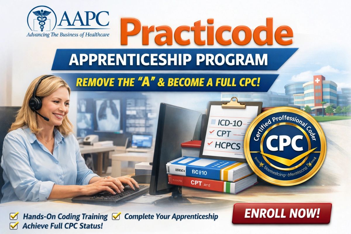 AAPC Approved Practicode Course, with Instructor-Begins Wednesday ...
