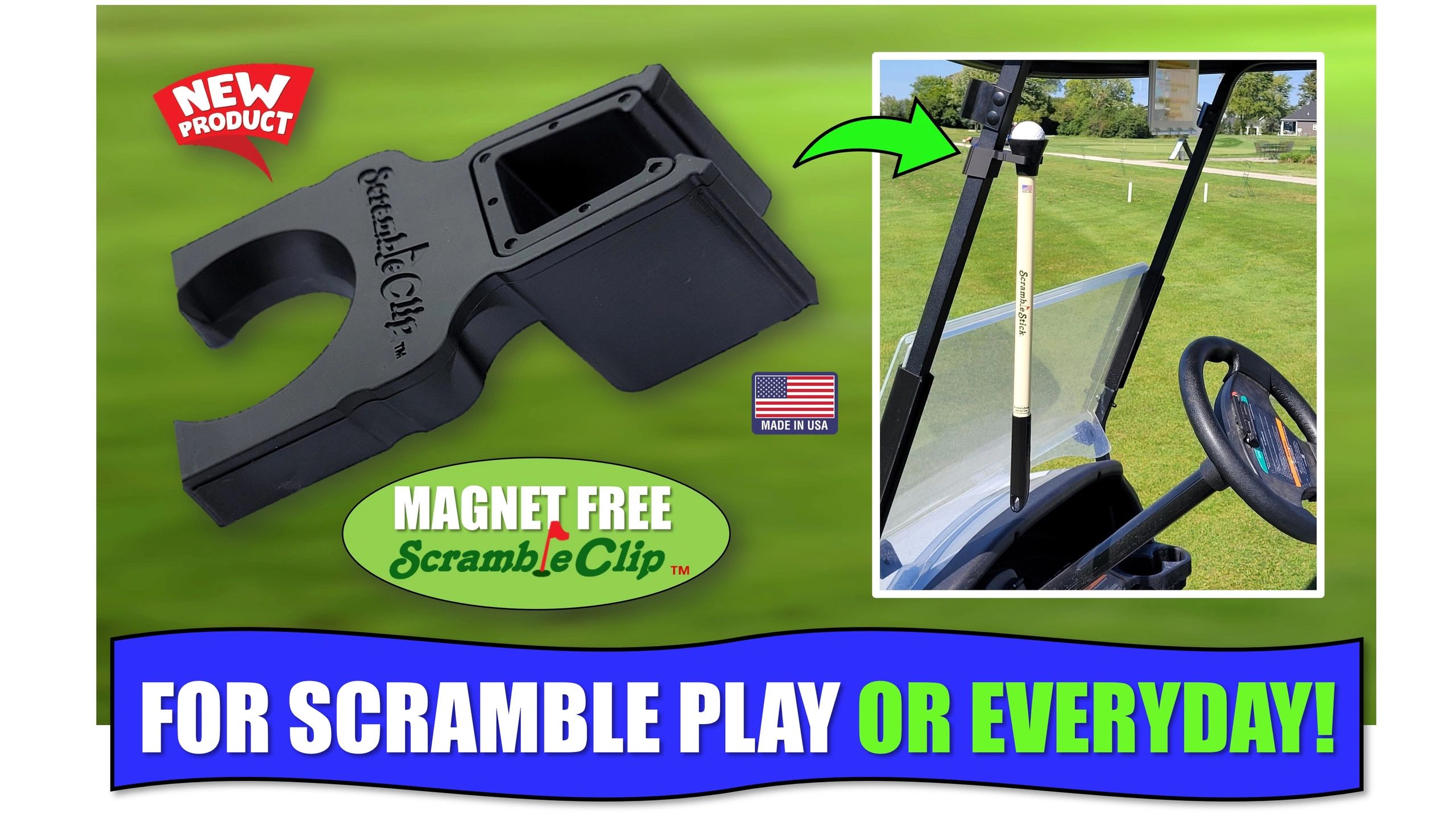 SCRAMBLESTICKGOLF - Golf Ball Retriever