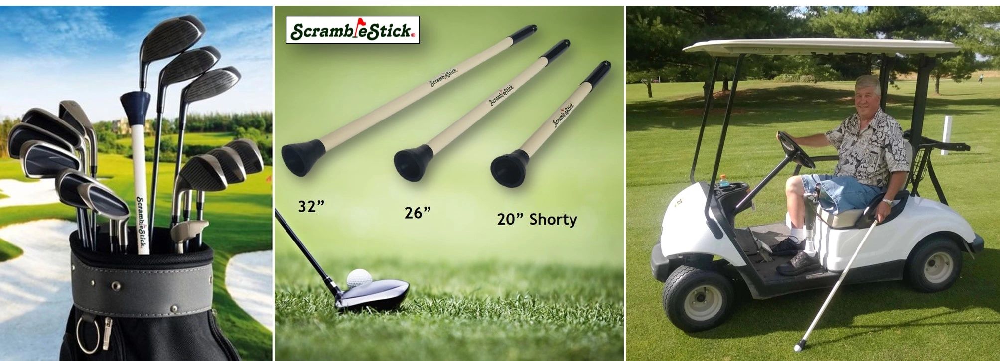 Golf Ball Retriever - SCRAMBLESTICKGOLF | SCRAMBLESTICKGOLF