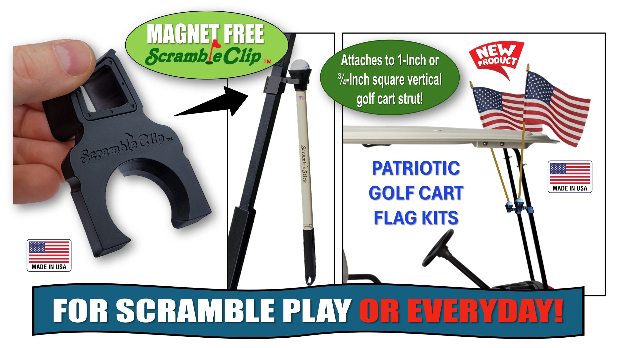 SCRAMBLESTICKGOLF - Golf Ball Retriever