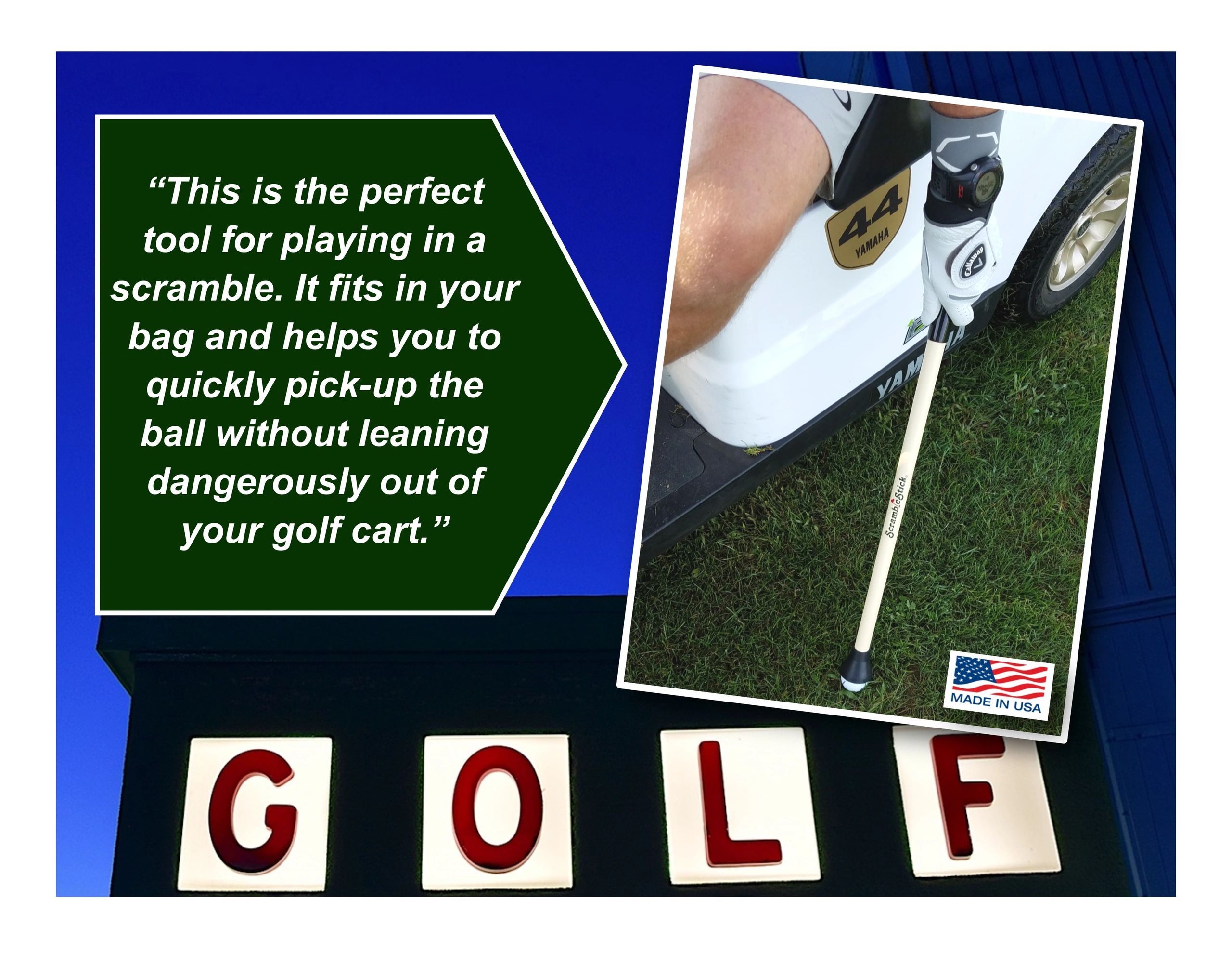 SCRAMBLESTICKGOLF - Golf Ball Retriever | SCRAMBLESTICKGOLF