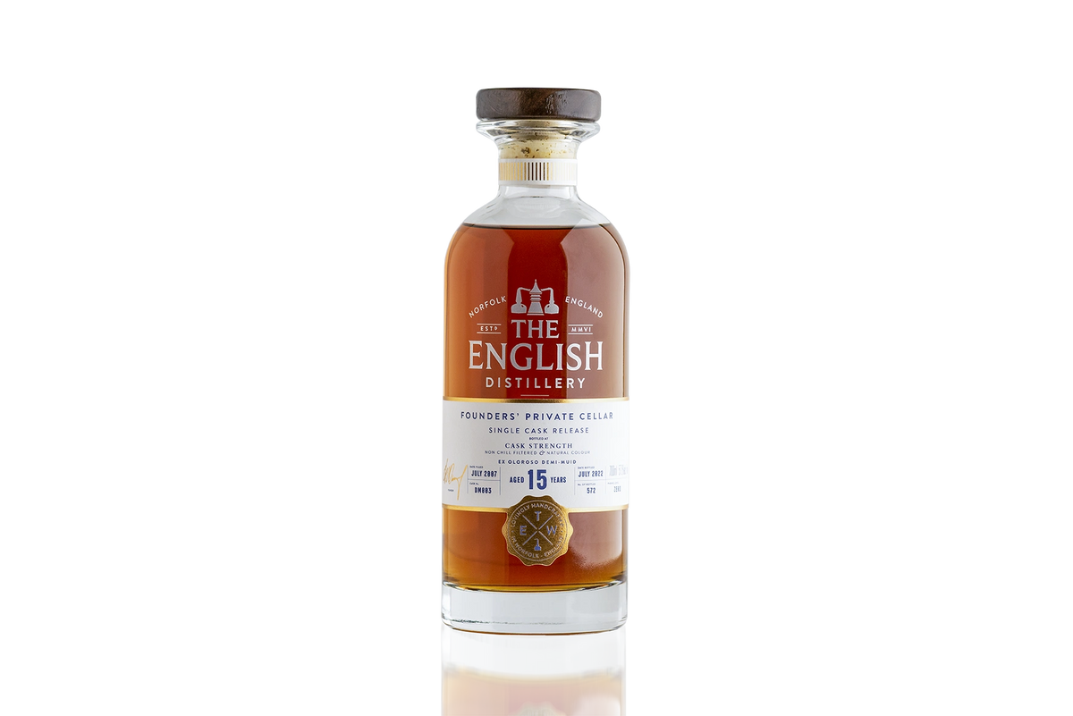 The English Whisky - Founder’s Private Cellar: 15yr Anniversary