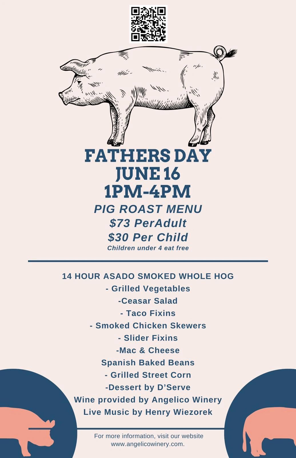 Father's Day Pig Roast Buffet - Adult
