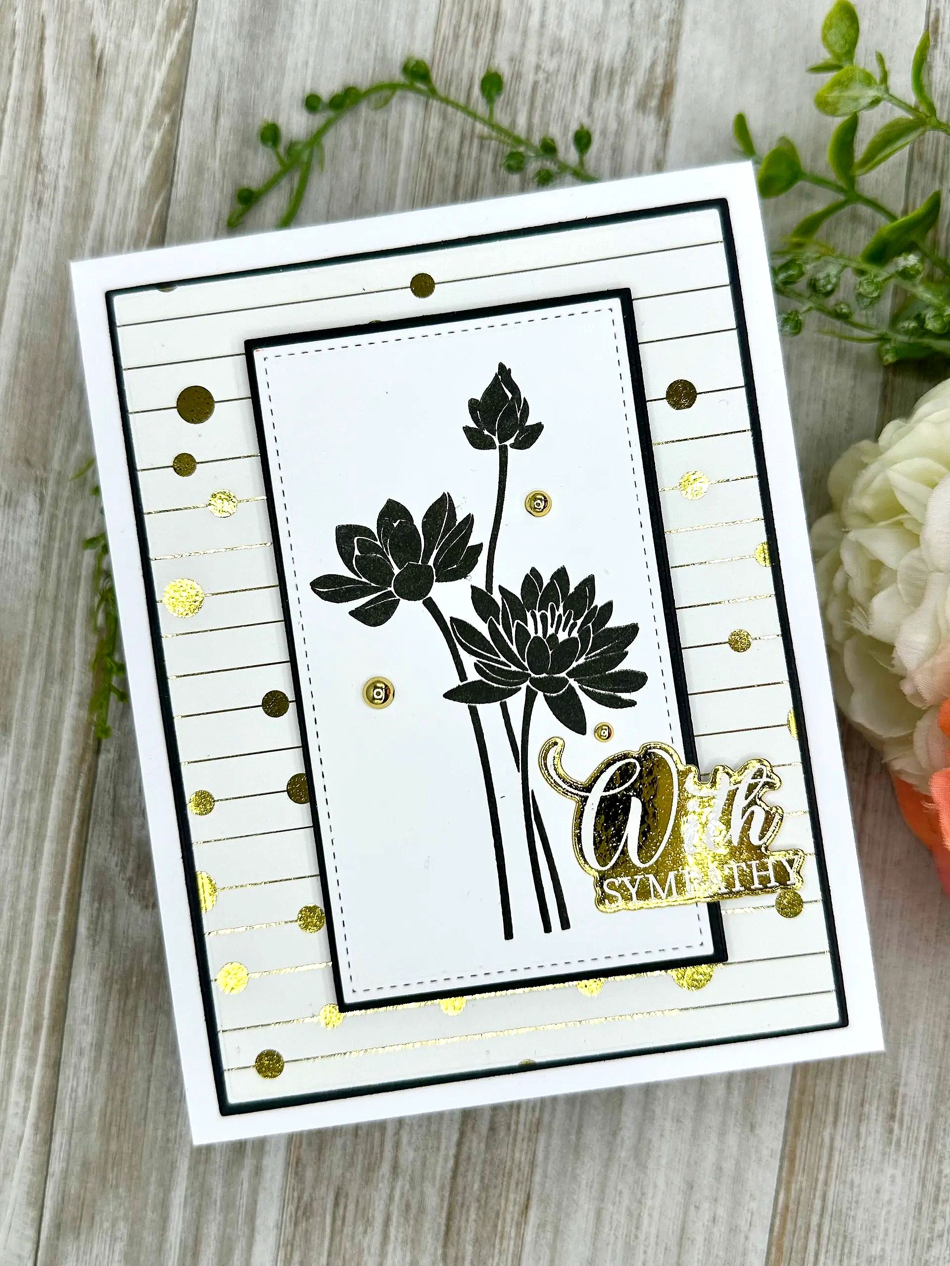 Unboxing the Gina K Designs Fuse Foiling System + Sympathy Cards