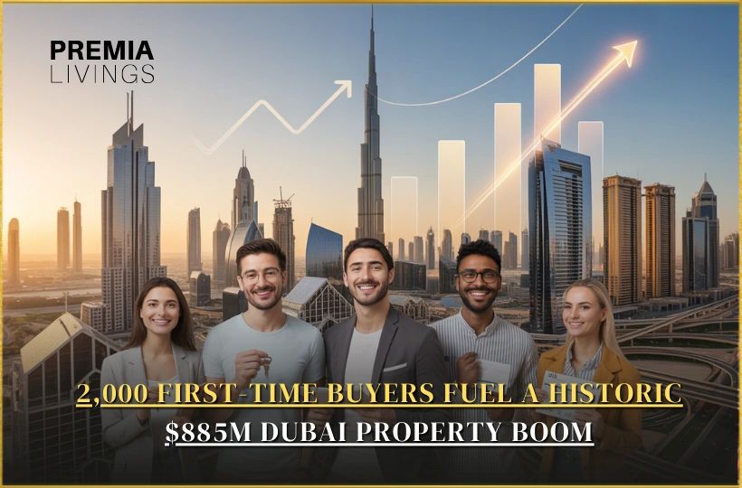 2,000 First-Time Buyers Fuel a Historic $885M Dubai Property Boom