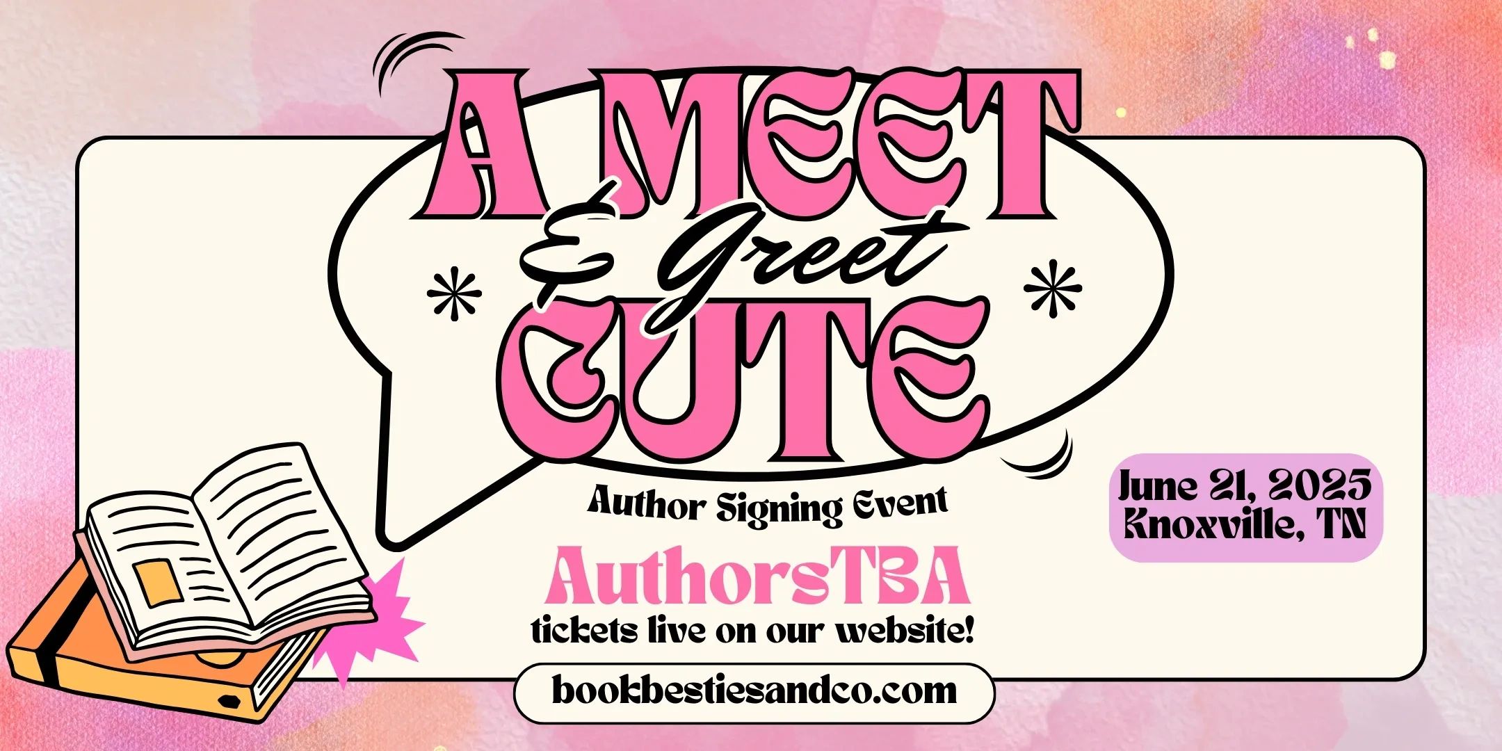 A Meet (& Greet) Cute Attending Authors and Vendors List: