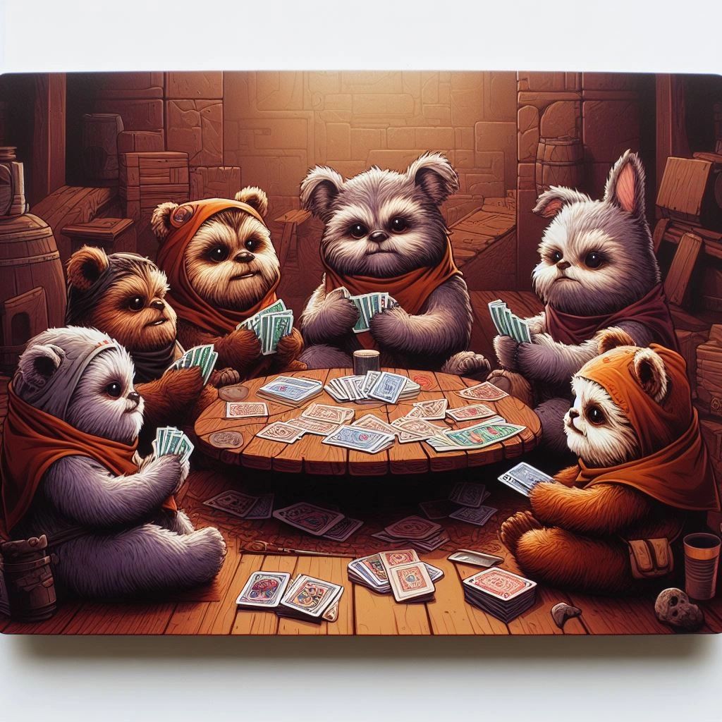 The Ewok Squad - Lego Keychains, Bluey Keychains, Questionable Movie ...