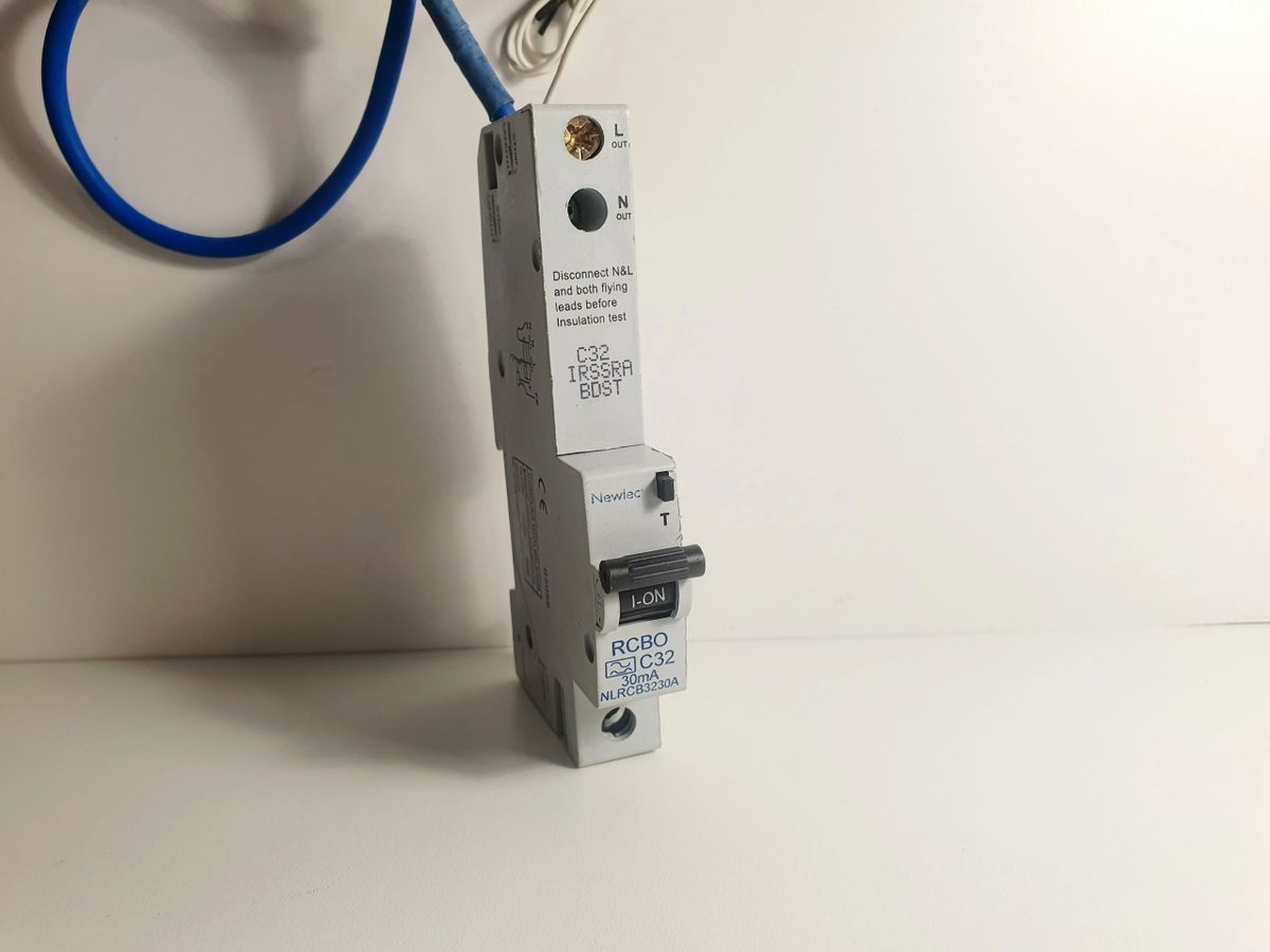 NEWLEC 32a 30mA type C RCBO, NLRCB3230A, A type