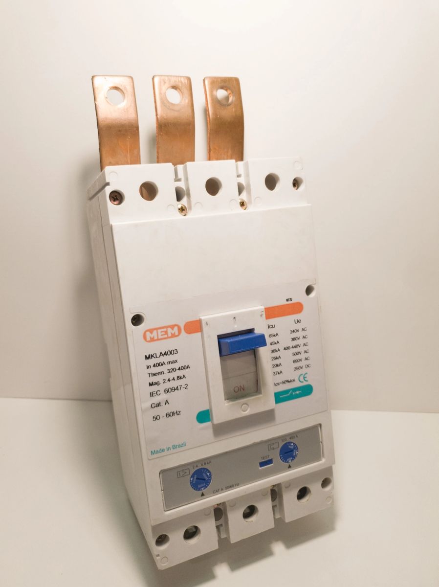 MEM MKLA4003 400a to 320A adjustable 3 pole MCCB, same as BILL TALISMAN ...