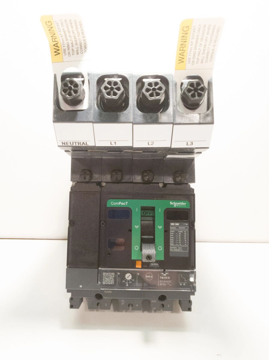 Schneider, Merlin Gerin, PP4 Compact NSX PP40504X 35A to 50A adjustable ...