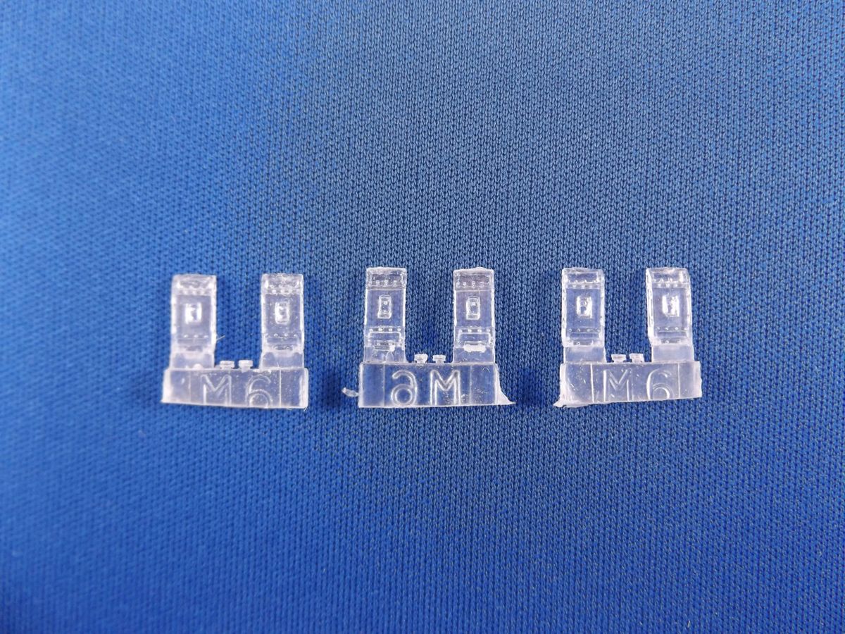 1288 -- M6 Clear Replacement Vision Blocks