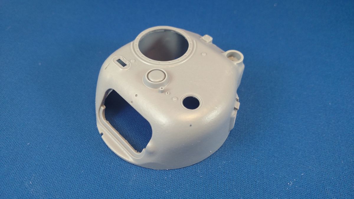 1106 -- M4 Series 75mm Turret Shell: With Pistol Port, No Loader's ...