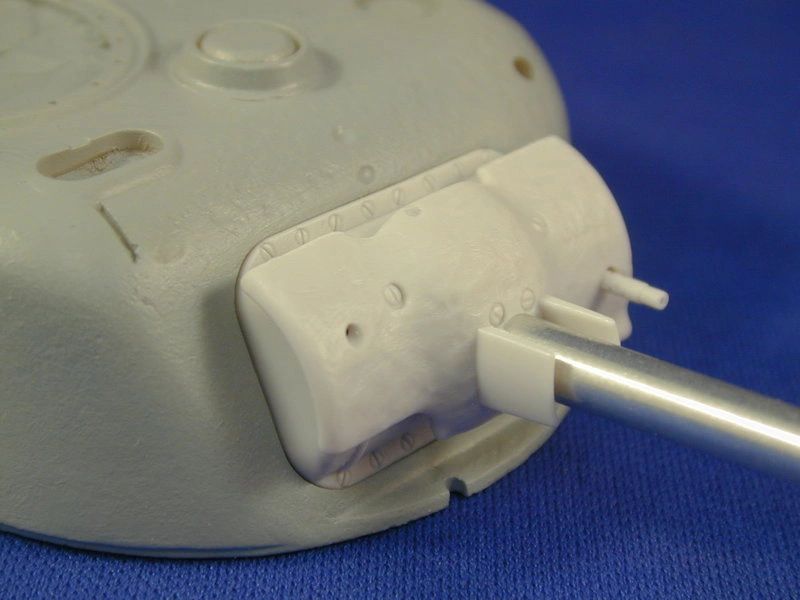 1124 -- M34A1 Mantle without Side Bolts and Turned Barrel (for DML)