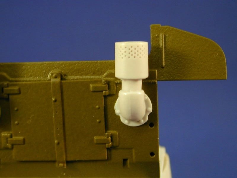 1264 -- M4 Pepper Pot Exhaust and Mounting Plate with Cut-Outs