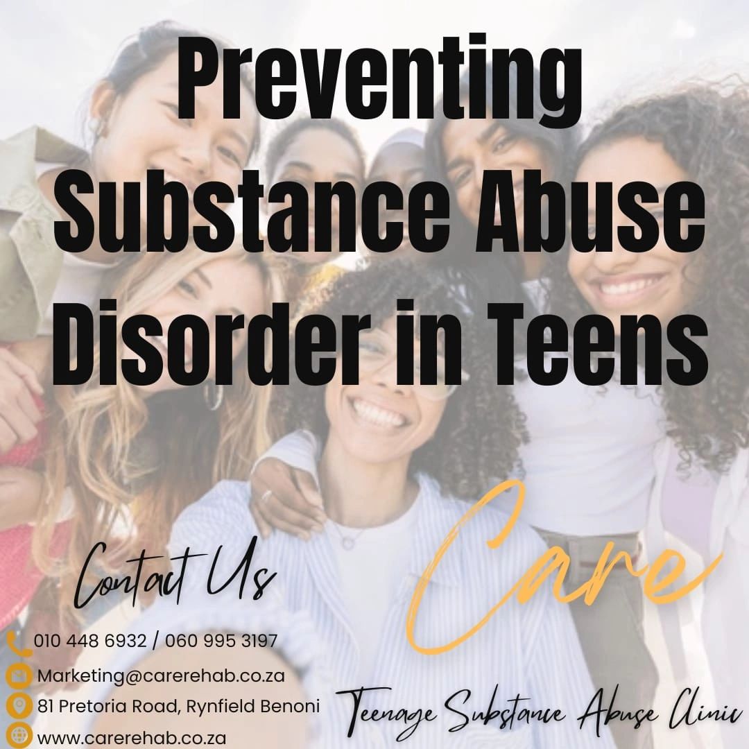 Preventing Substance Abuse Disorder in Teens