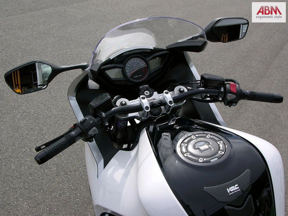 ABM Handlebar Riser Kit: (Honda VFR 1200 DCT 2010-2017)