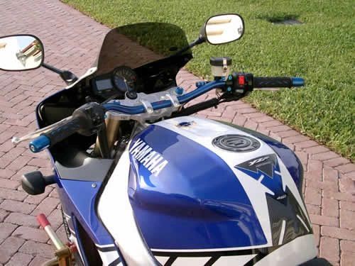 ABM Handlebar Riser Kit: (Yamaha R1 2002-2003)
