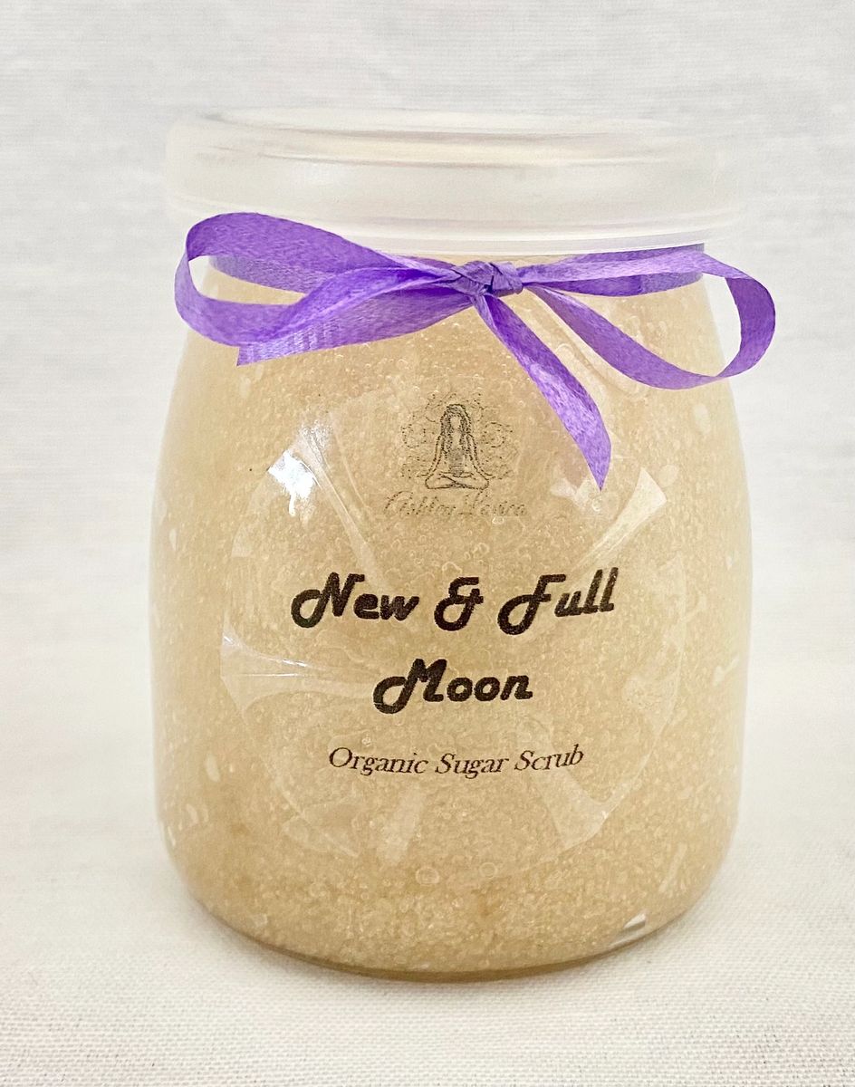 New & Full Moon Sugar Scrub ~ 7 oz