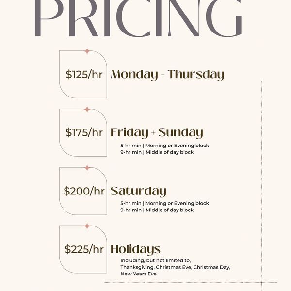Pricing